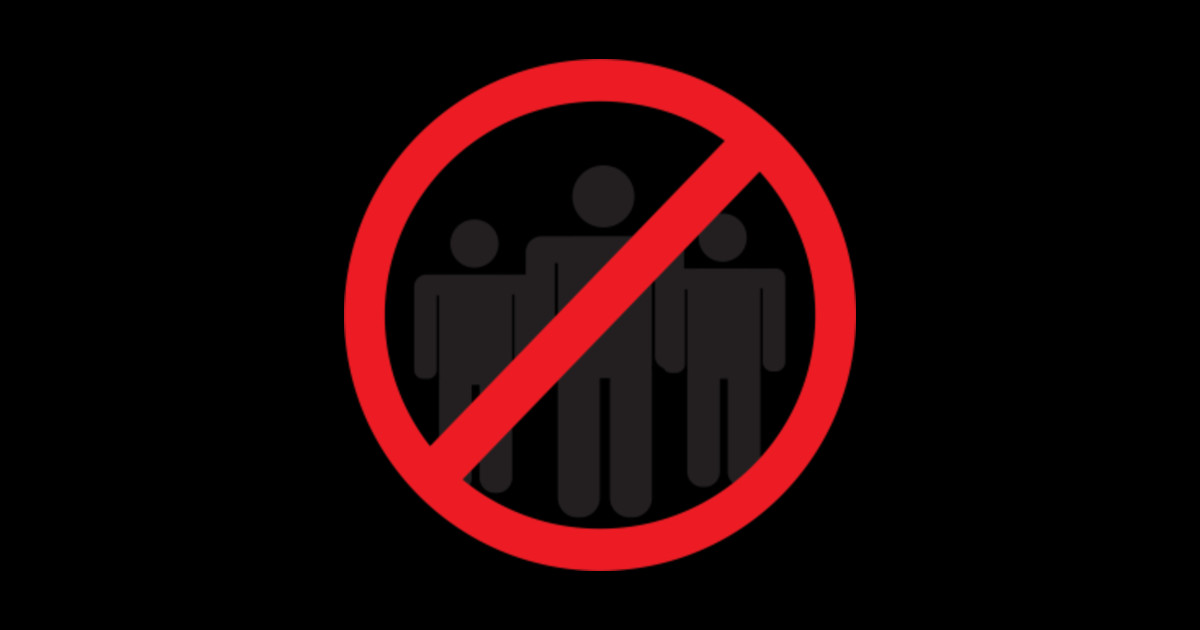 forbidden sign no people zone area - Forbidden Sign No People - Posters ...