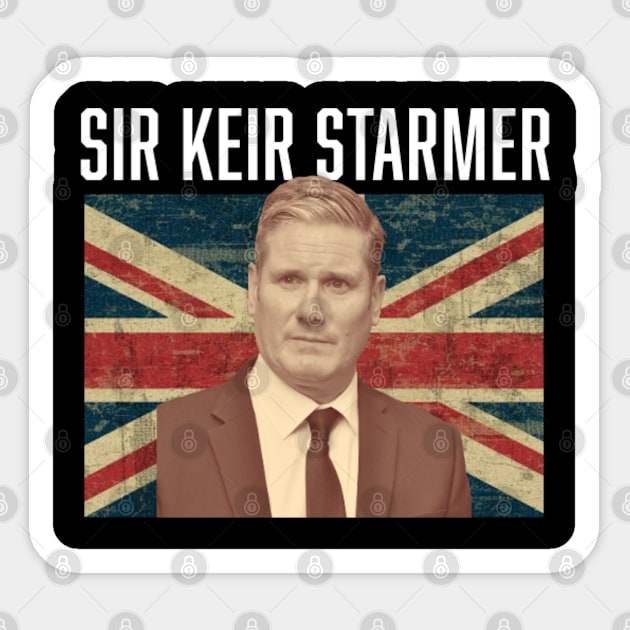 Sir Keir Starmer - Sir Keir Starmer - Sticker | TeePublic