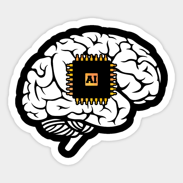 Artificial Intelligence - Artificial Intelligence - Sticker | TeePublic