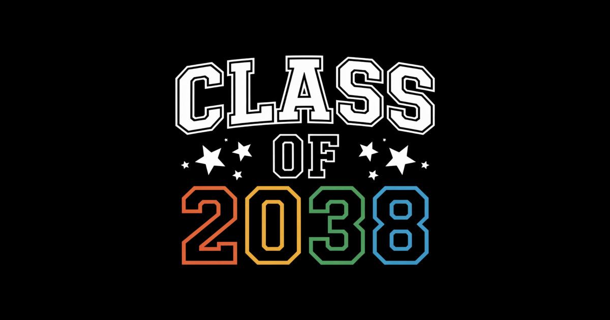 Class Of 2038 First Day Of Kindergarten Teachers - Class - Posters and ...