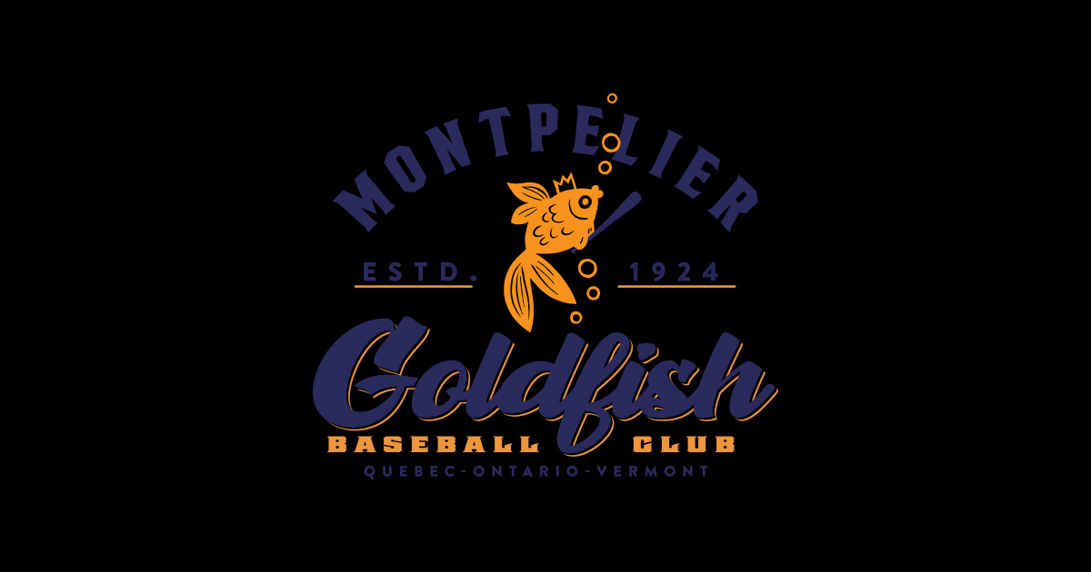 Montpelier Goldfish - Defunct Minor League Baseball Teams - Sticker ...