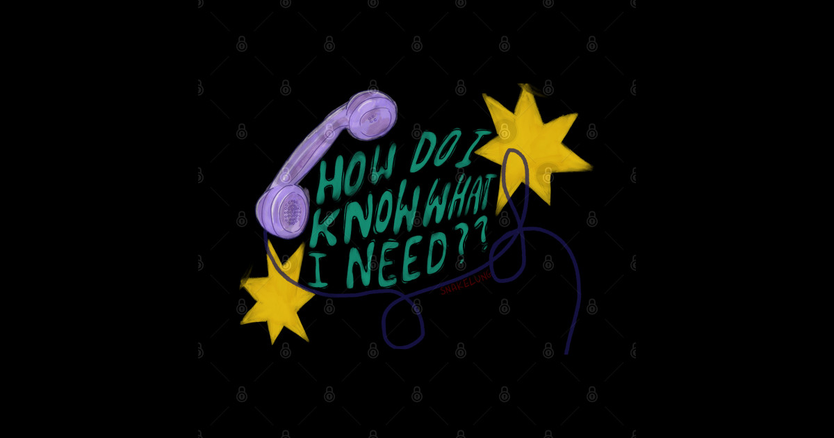 What Do I Need - Self Improvement - Sticker | TeePublic
