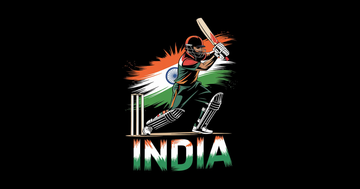 India Cricket Indian Cricket - India Cricket Indian Cricket - Sticker ...