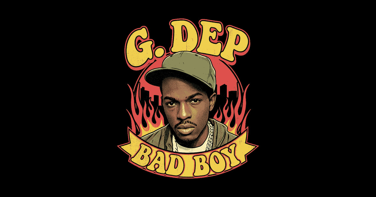 G Dep big face rapper - G Dep - Posters and Art Prints | TeePublic