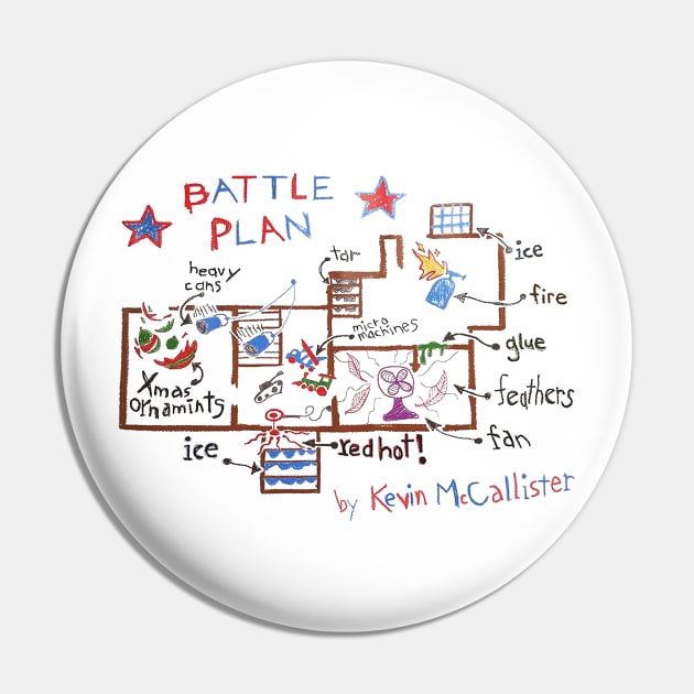 Home Alone Kevins Battle Plan Home Alone Pin Teepublic