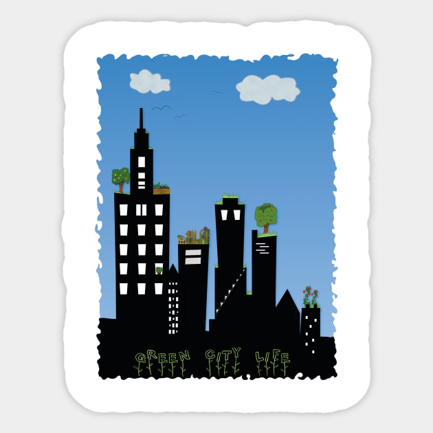 Green City Life - Fruits - Sticker | TeePublic