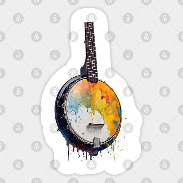 Banjo - Banjo - Sticker | TeePublic