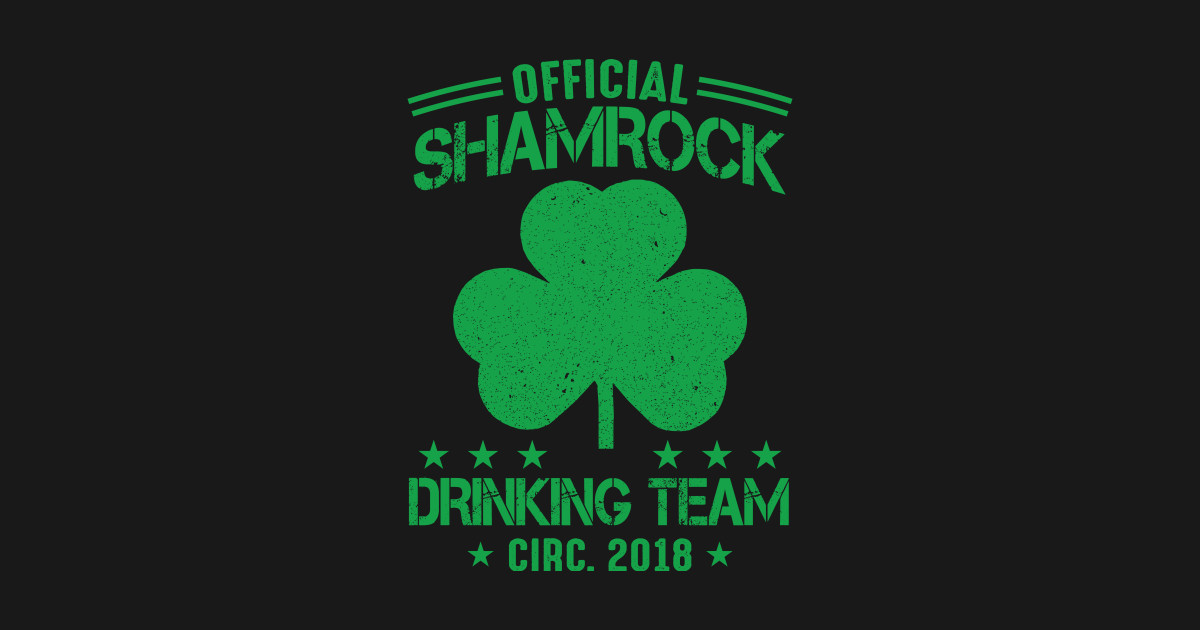 Shamrock Drinking Team - St. Patrick's Day Tee - St Patricks Day - T ...