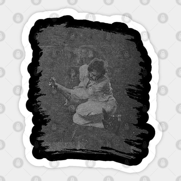 Pete Townshend//Retro Poster - The Who - Sticker | TeePublic