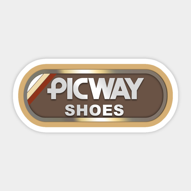 Pic Way Shoe store - Picway - Sticker | TeePublic