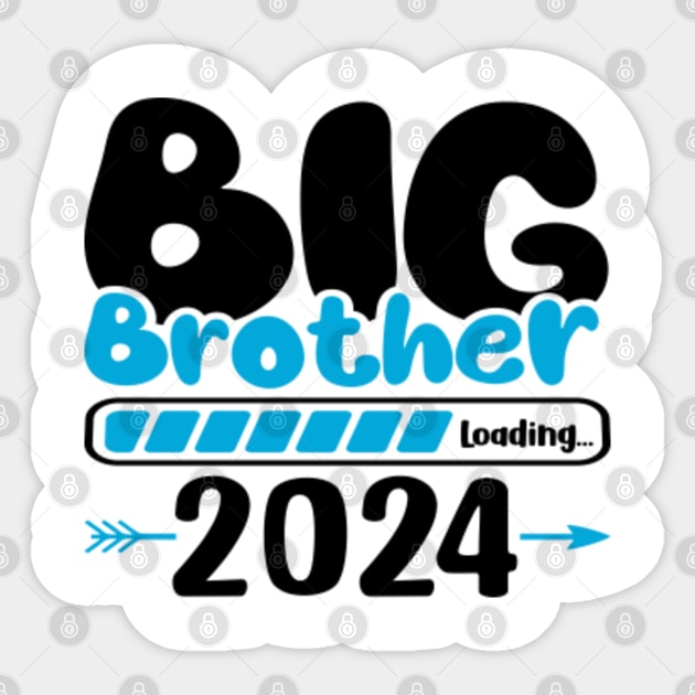 Big Brother Loading 2024 - New Baby - Sticker | TeePublic