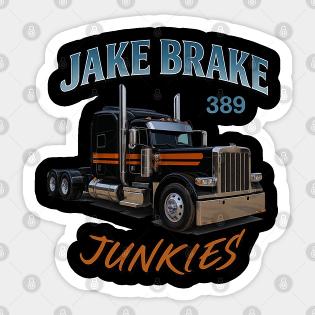 Peterbilt Design - Big Rig - Sticker | TeePublic