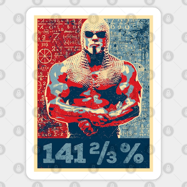 Scott Steiner Math - Wcw - Sticker | TeePublic