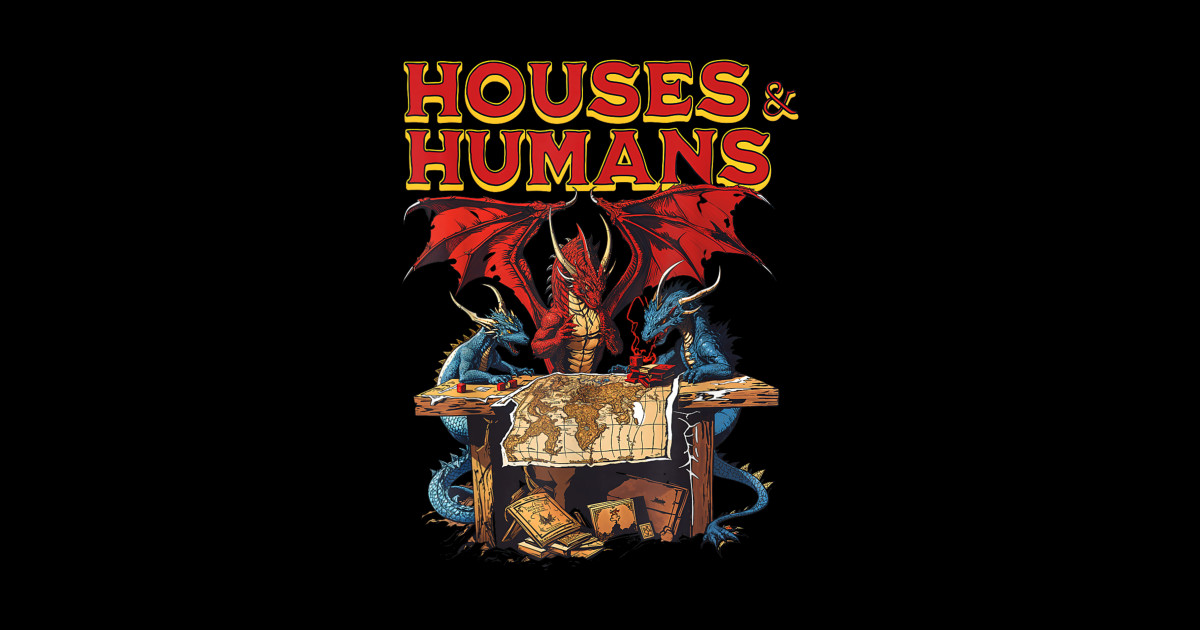 Houses and Humans D&D - Dungeon Master - Sticker | TeePublic