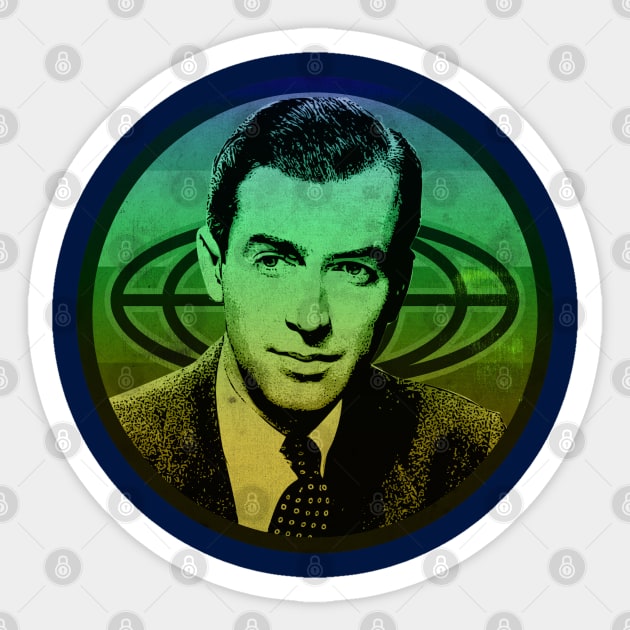 Golden Age: Stewart - Golden Age Of Hollywood - Sticker | TeePublic