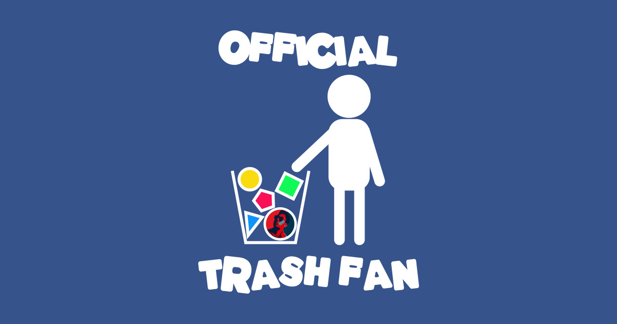 Trash Fan (White Logo) - Mattyam - T-Shirt | TeePublic