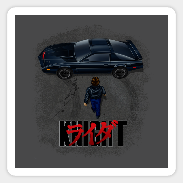 Knight - Knight Rider - Sticker | TeePublic