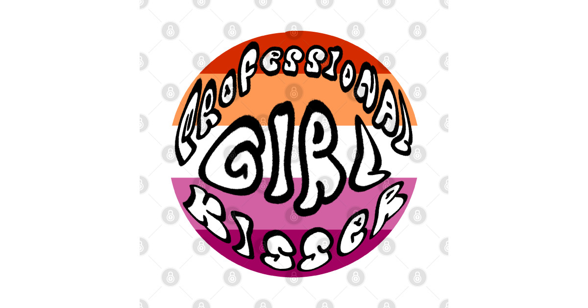 Professional girl kisser lesbian flag - Lesbian - T-Shirt | TeePublic