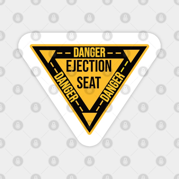 Ejection Seat Danger Triangle Military Warning Fighter Jet Aircraft ...
