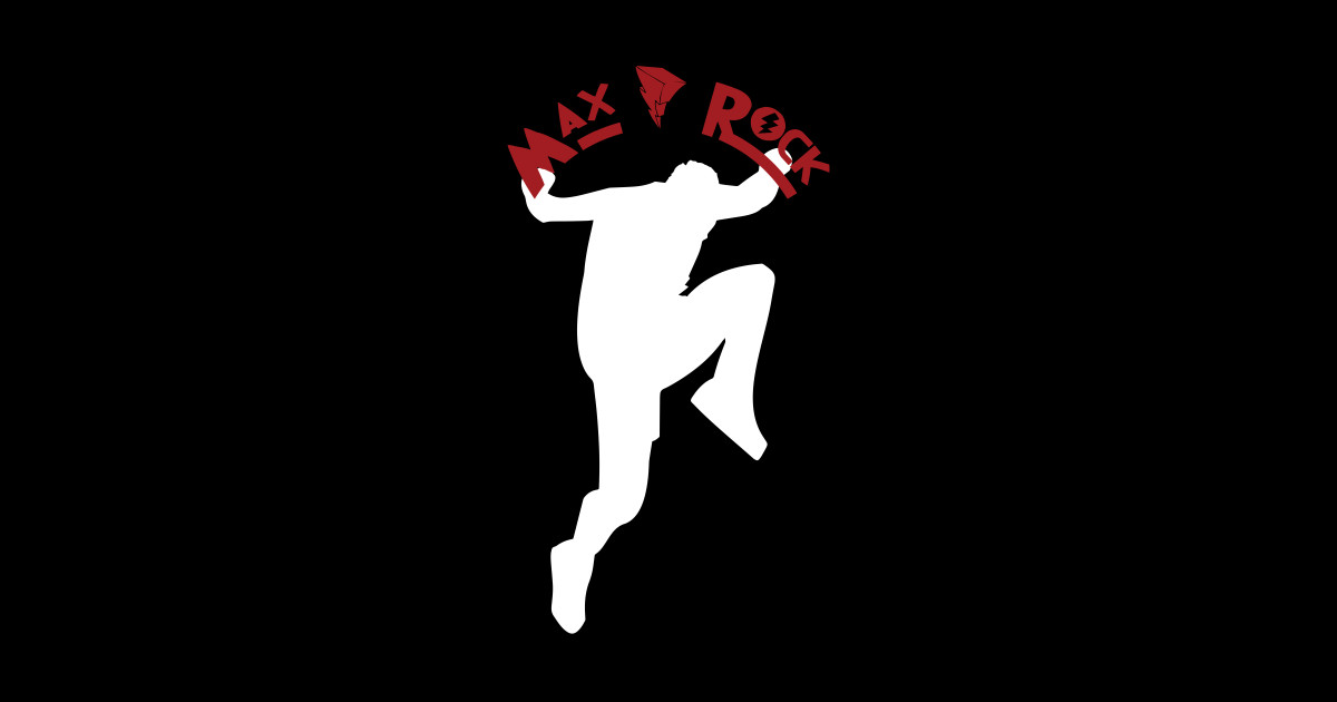 Max Rock Silhouette - Maxrock - Sticker | TeePublic