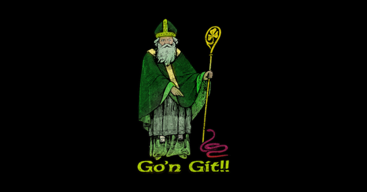 G'on git St Patrick's day vintage patrick day 2025 - Gon Git - Sticker ...