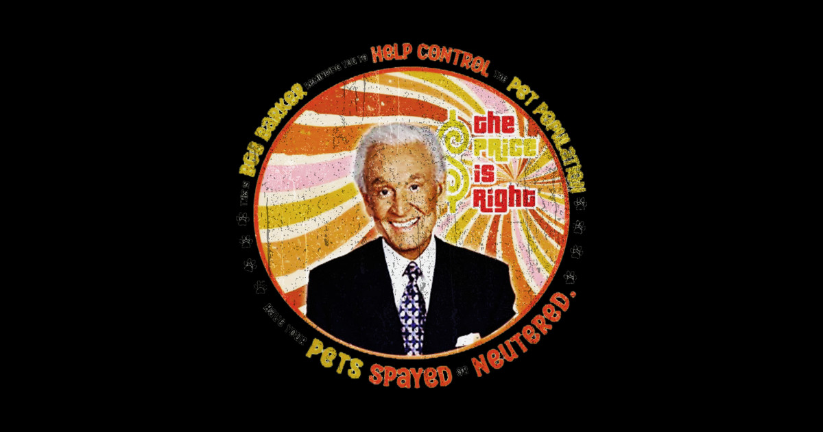 Vintage Bob Barker The Price is right - The Price Is Right - Sticker ...