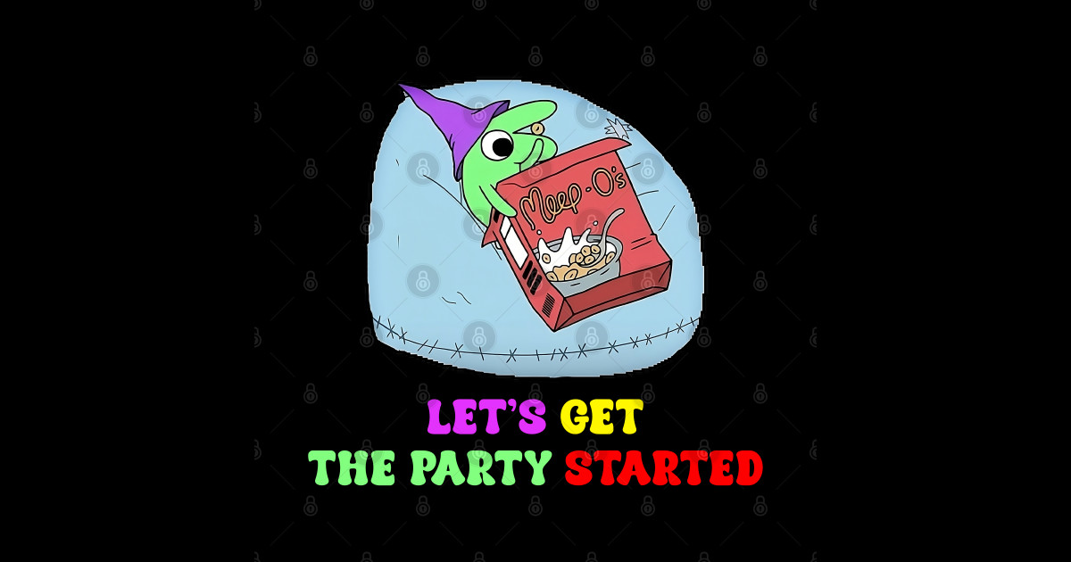 Funny Glep Smiling Friends Character - Smiling Friends Glep - Posters ...