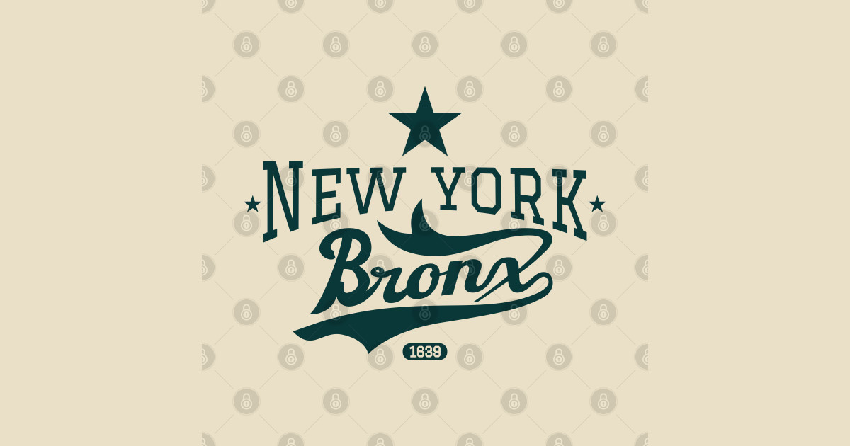 New York Bronx - New York Bronx Schriftzug - Bronx Logo - New York ...