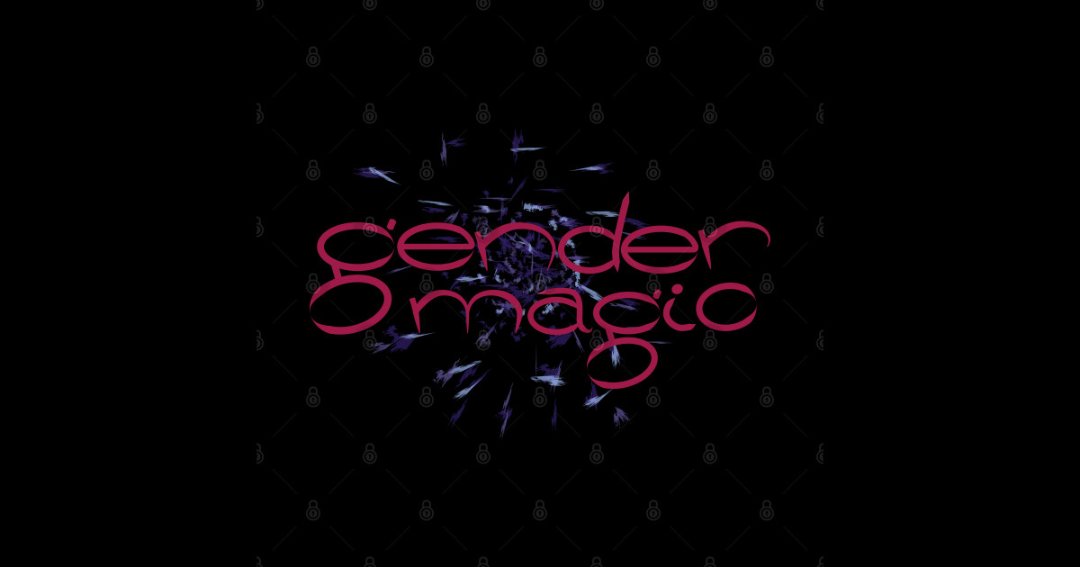 Gender Magic - Gender - Sticker | TeePublic