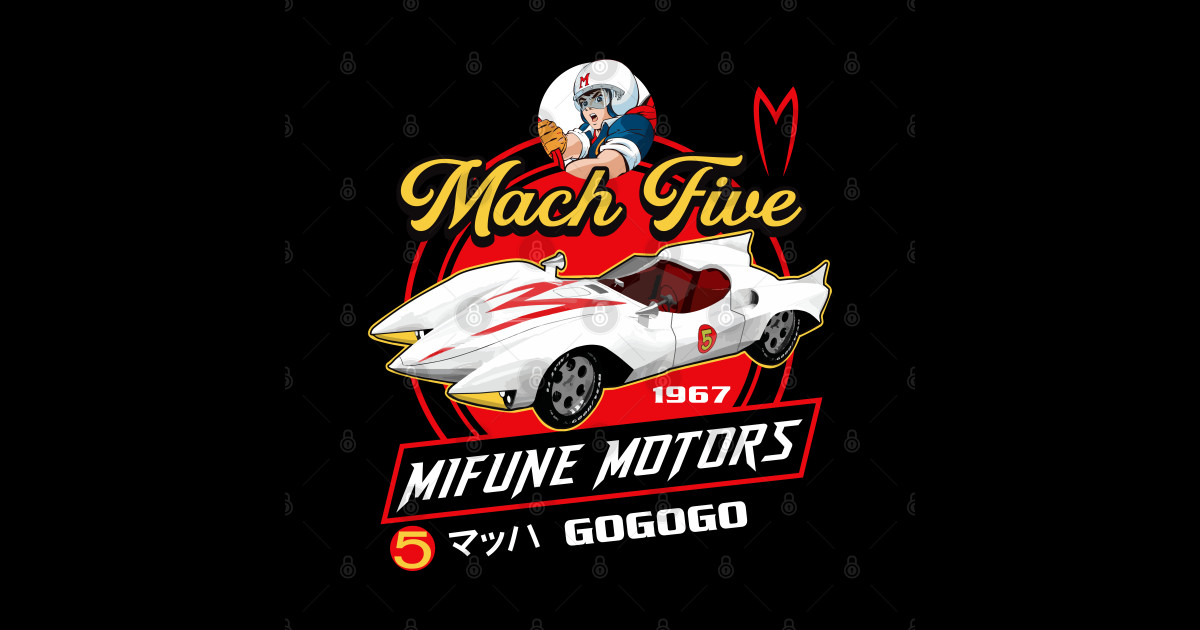 Mach Five Mifune Motors Speed Racer - Speed Racer Speed Racer Cartoon ...