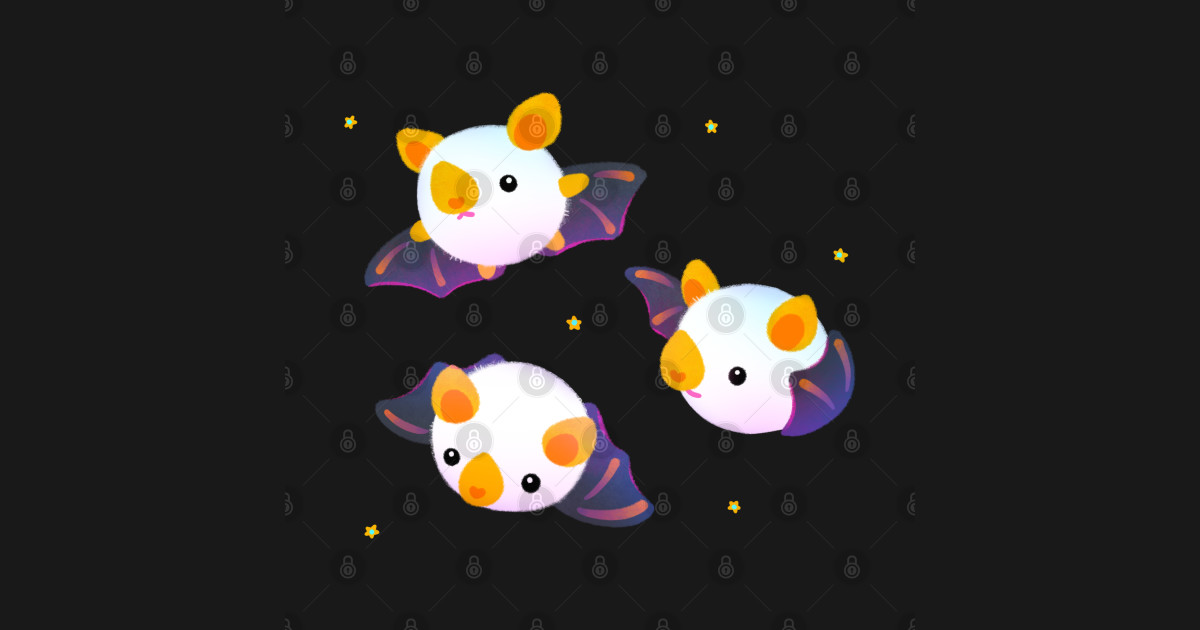 Flying mochi(Honduran white bat) - Bat - T-Shirt | TeePublic