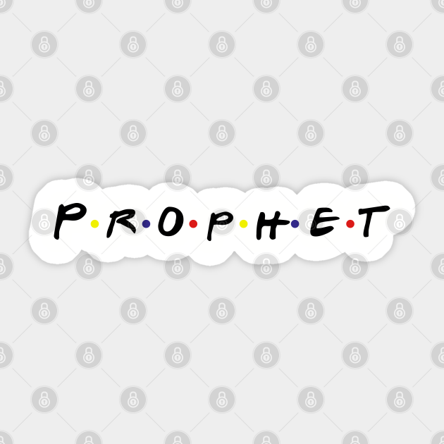 Prophet - Christian Clothing - Sticker | TeePublic