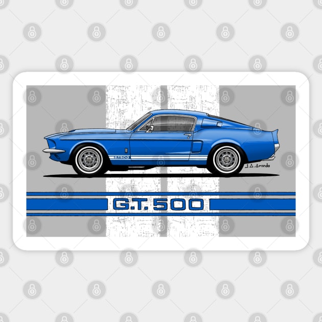 Classic muscle car - Ford Mustang - Sticker | TeePublic