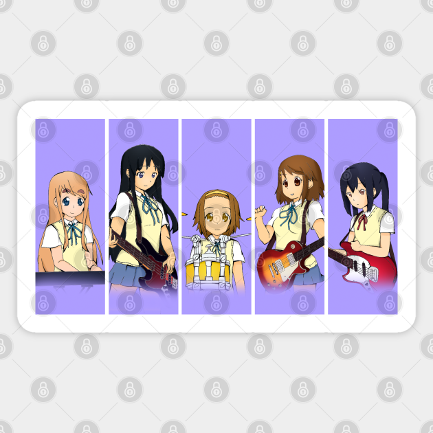 K-on - K On - Sticker | TeePublic