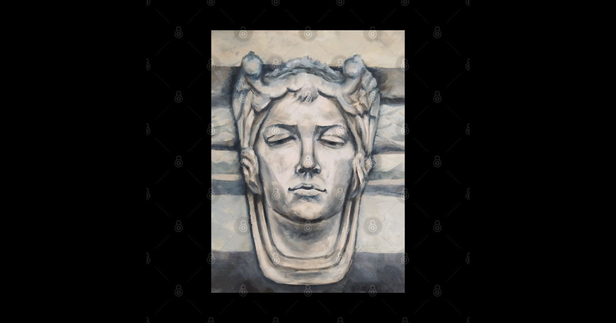 Gargoyle Lady Face - Gothic Architecture - Sticker | TeePublic