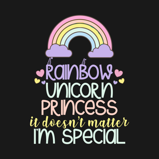 Rainbow Unicorn Quote - Unicorn Rainbow Quote - T-Shirt | TeePublic