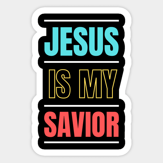 Jesus Is My Savior | Christian Typography - Jesus Is My Savior ...