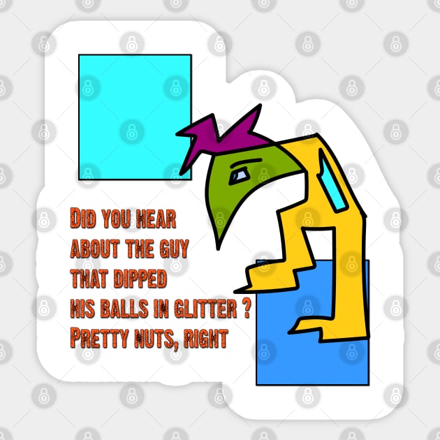 daily fun jokes - Joke - Sticker | TeePublic