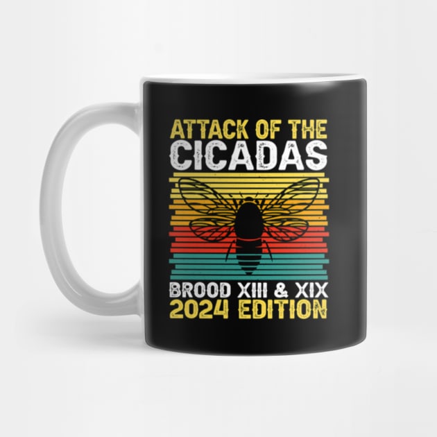 Attack Of The Cicada Map Brood Xiii Xix 2024 Edition Usa - Cicadas Map ...