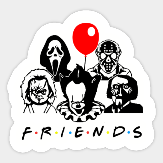 Halloween Horror Movie Killers Scary Friends Shirt Friends Halloween