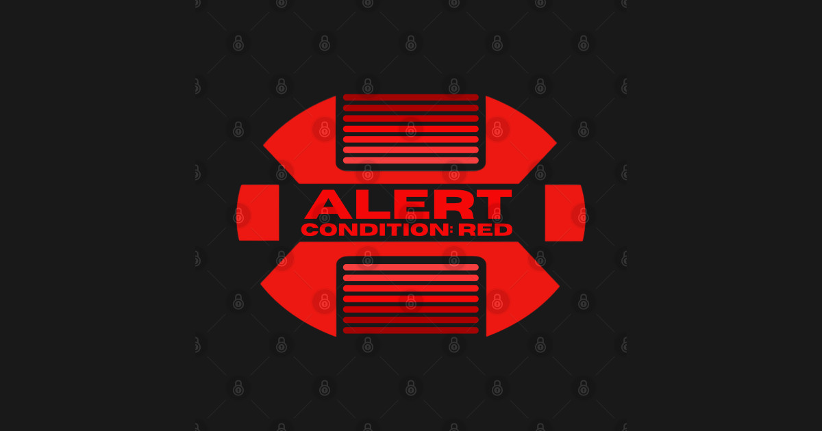 Red Alert - Trek - T-Shirt | TeePublic