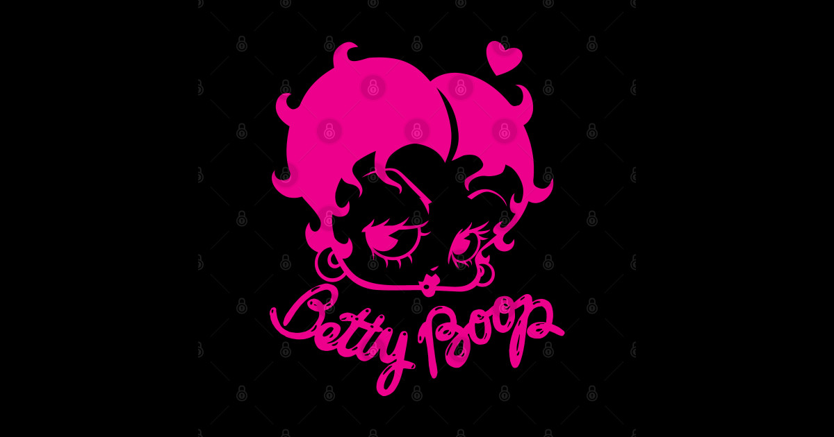 BETTY BOOP - Big head & name 2.0 - Girl Power Vintage Cartoons ...