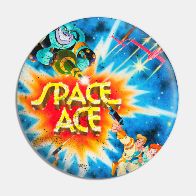 Space Ace, Kimberly & Commander Borf '80s Arcade Cabinet Classic ...