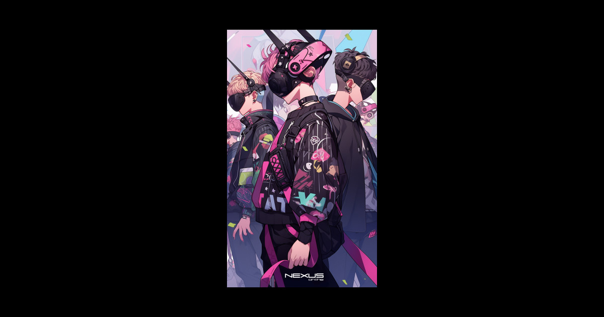 NEXUS Online - Harajuku Idola 01 - Virtual Reality - Sticker | TeePublic