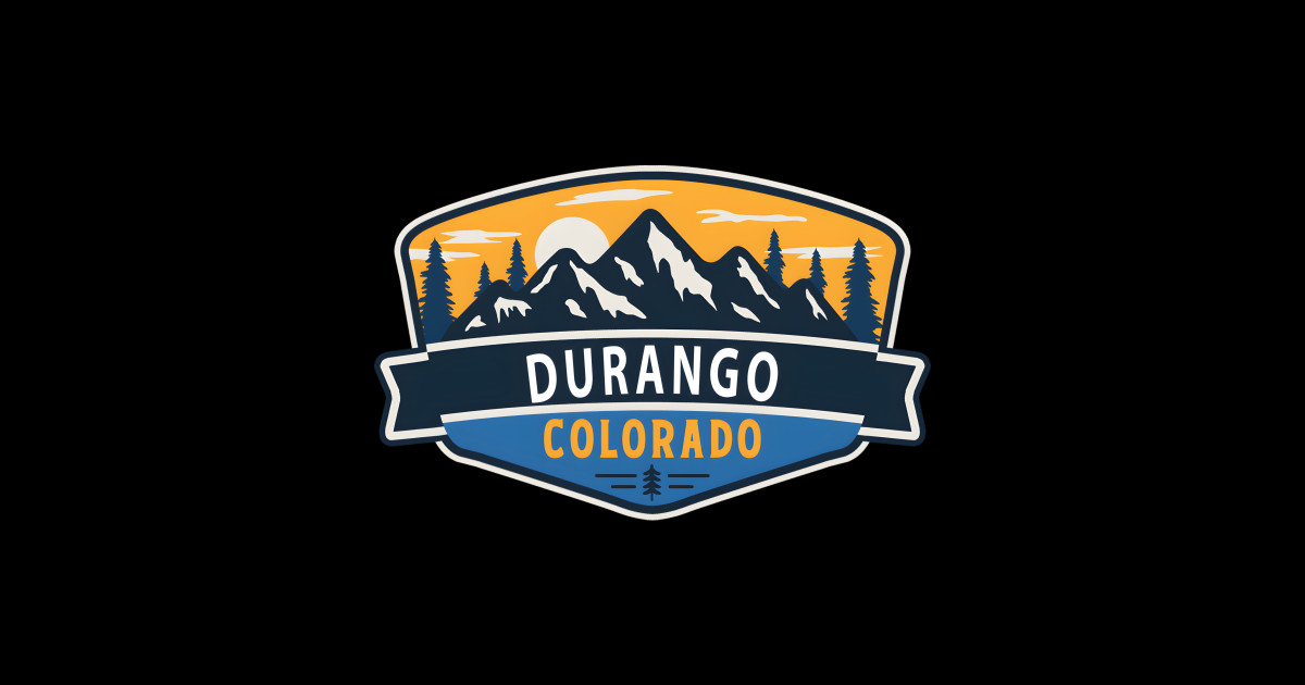 Durango Colorado-Vintage - Durango Colorado - Sticker | TeePublic