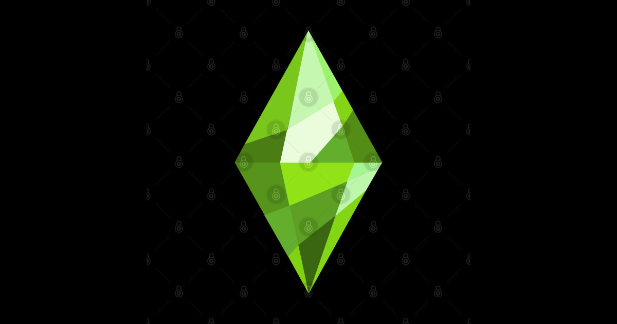 Plumbob - Sims - Sticker | TeePublic