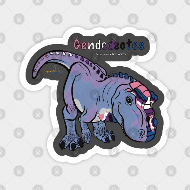 Gendodectes/Genyodectes Text - Genderfluid Pride - Twd Pride Dinos ...