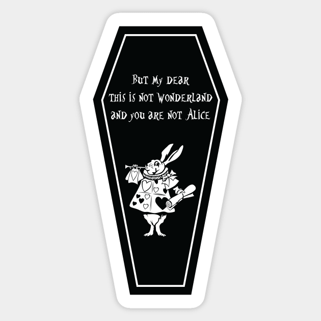 Alice in Wonderland - Alice In Wonderland - Sticker | TeePublic