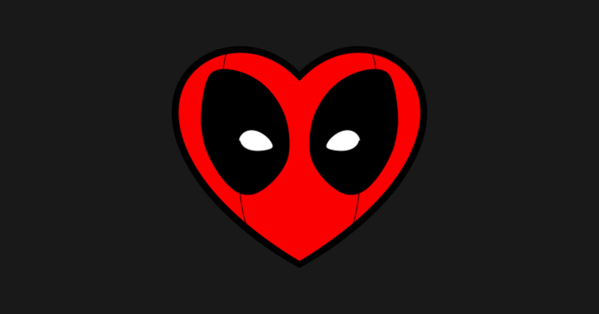 Marvel - Deadpool Heart _041 - Cosplay - Sticker | TeePublic