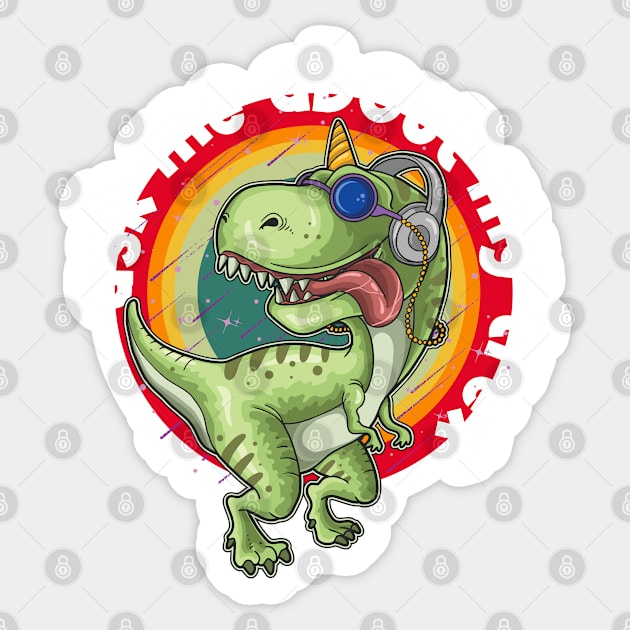 Ask Me About My Trex - Ask Me About My Trex - Sticker | TeePublic